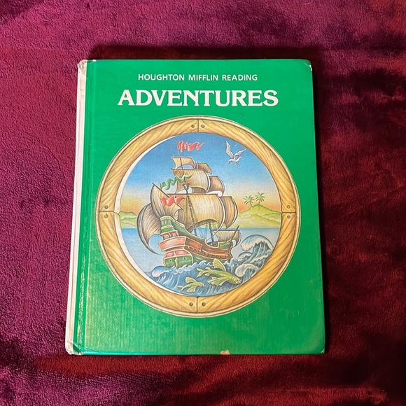 Houghton Mifflin | Other | Vintage 986 Houghton Mifflin Reading Adventures Grade 23 Textbook ...